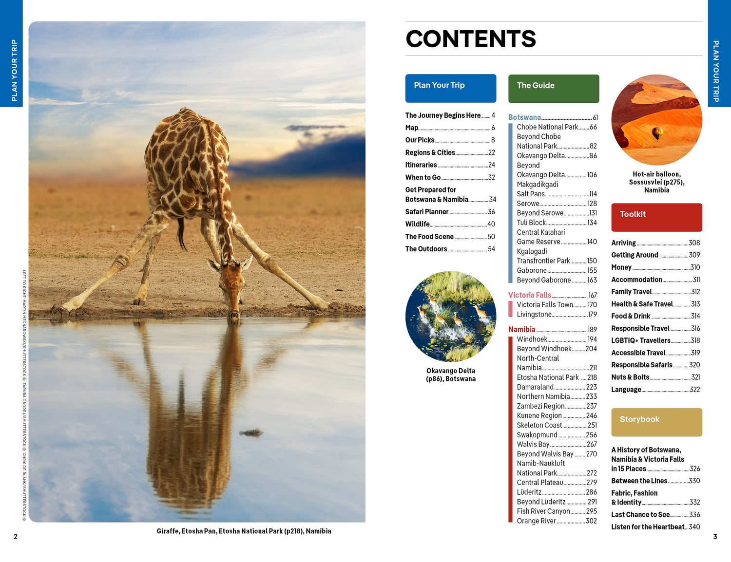Botswana & Namibia Travel Book and eBook