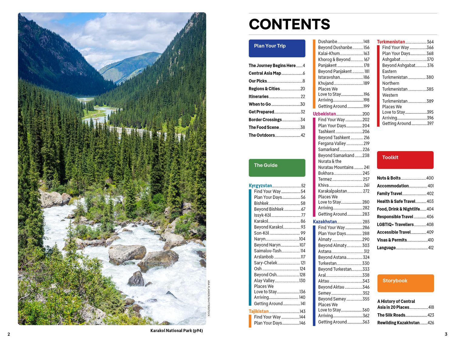Central Asia travel guide - Lonely Planet Online Shop