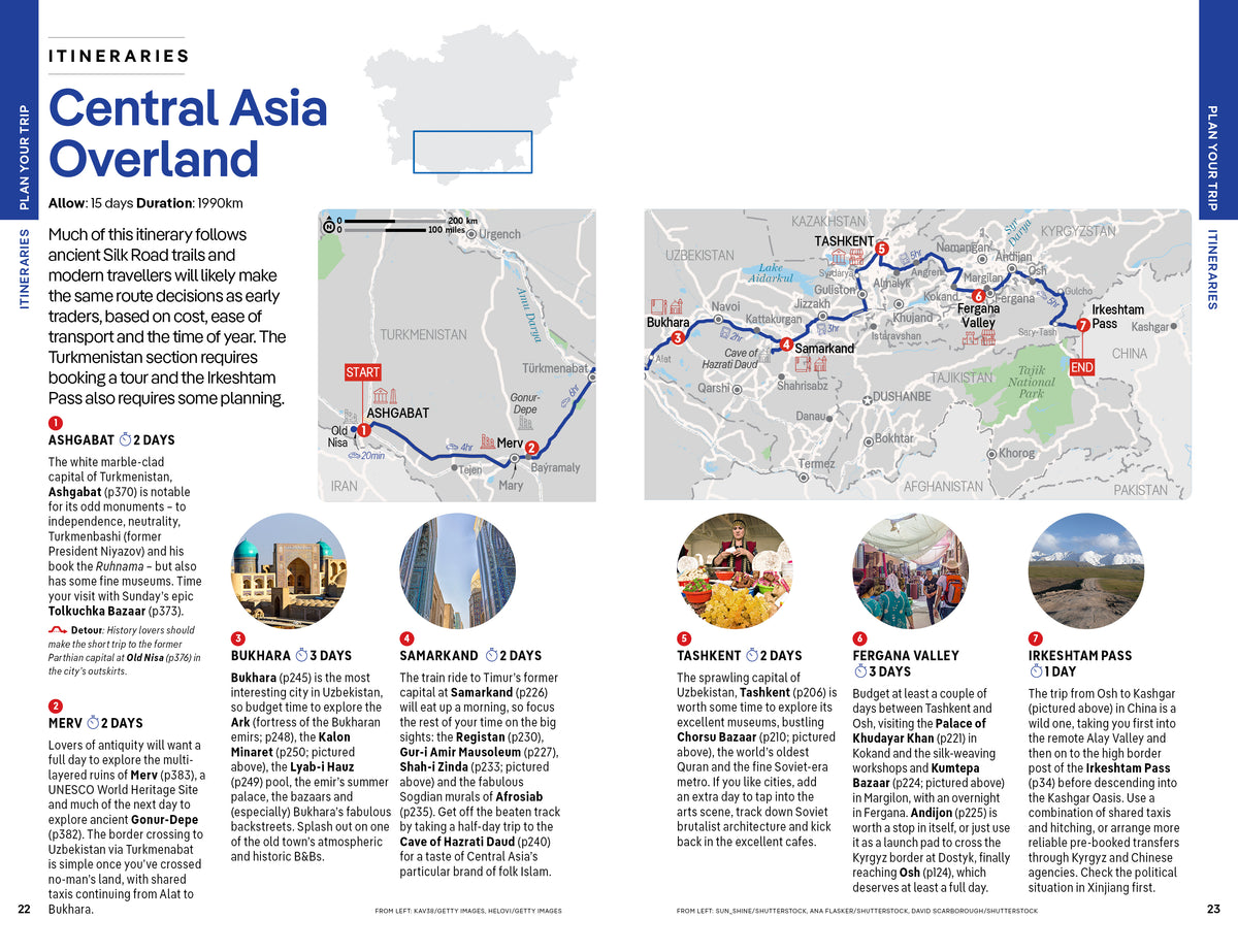 Central Asia travel guide - Lonely Planet Online Shop