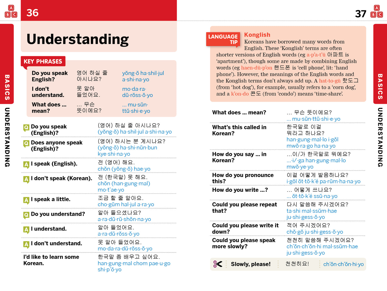 Korean Phrasebook & Dictionary - Book