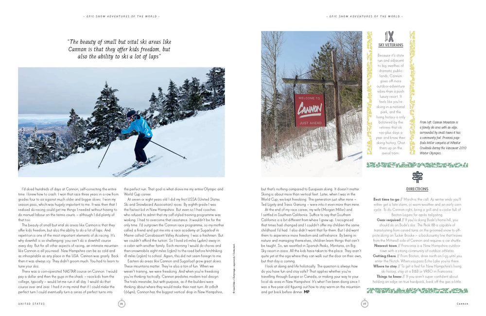 Epic Snow Adventures of the World - Book